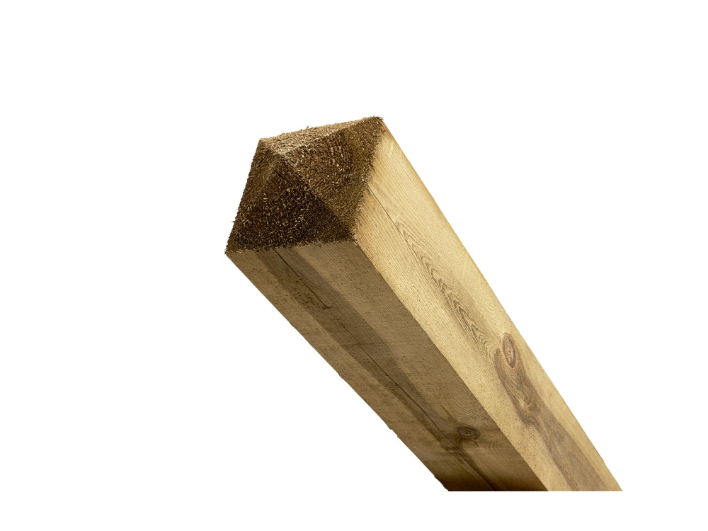 Gate post - 17x17 CM - impregnated pine - at Lands End