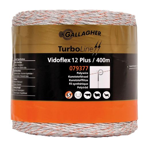 Vidoflex 12 TurboLine Plus - White, 400m - at Lands End