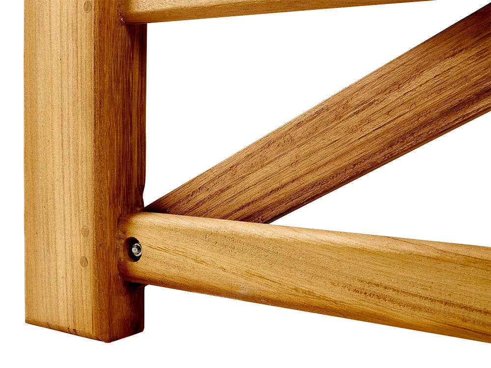 English Gate 100cm Iroko - Hardwood - at Lands End