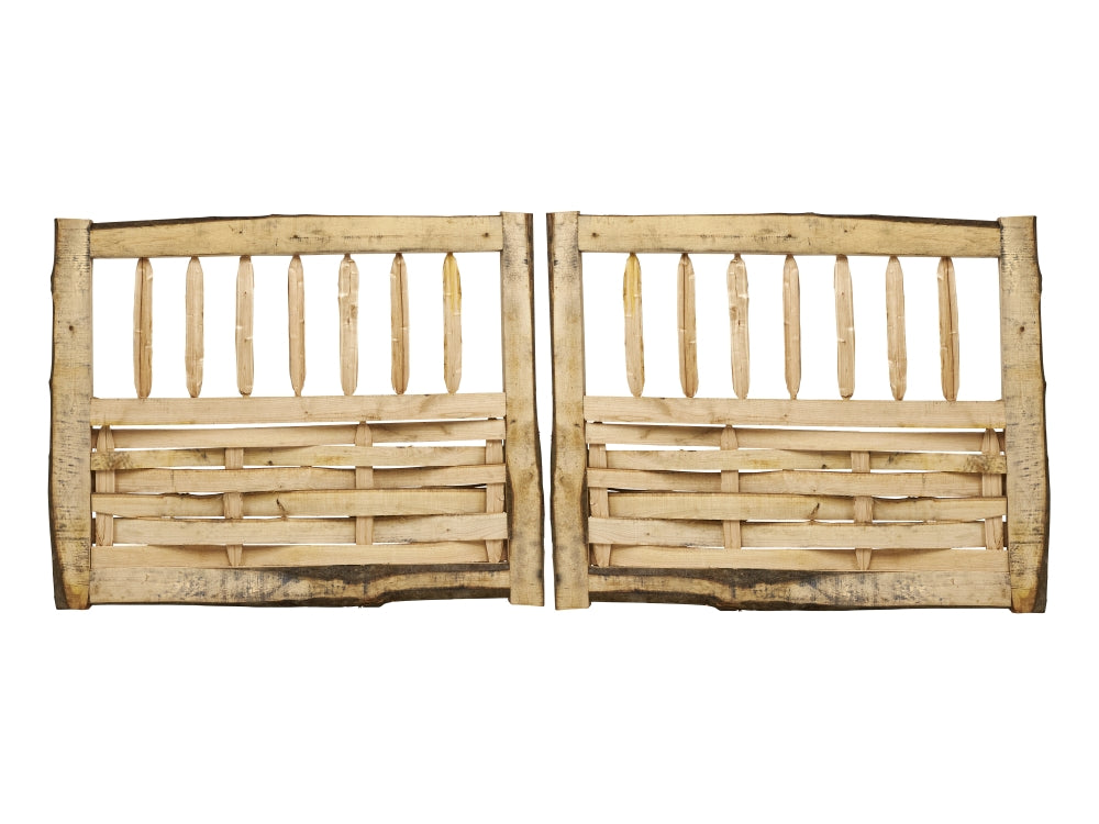 Chestnut Yard Gate 2 x 150cm - 120cm high - at Lands End
