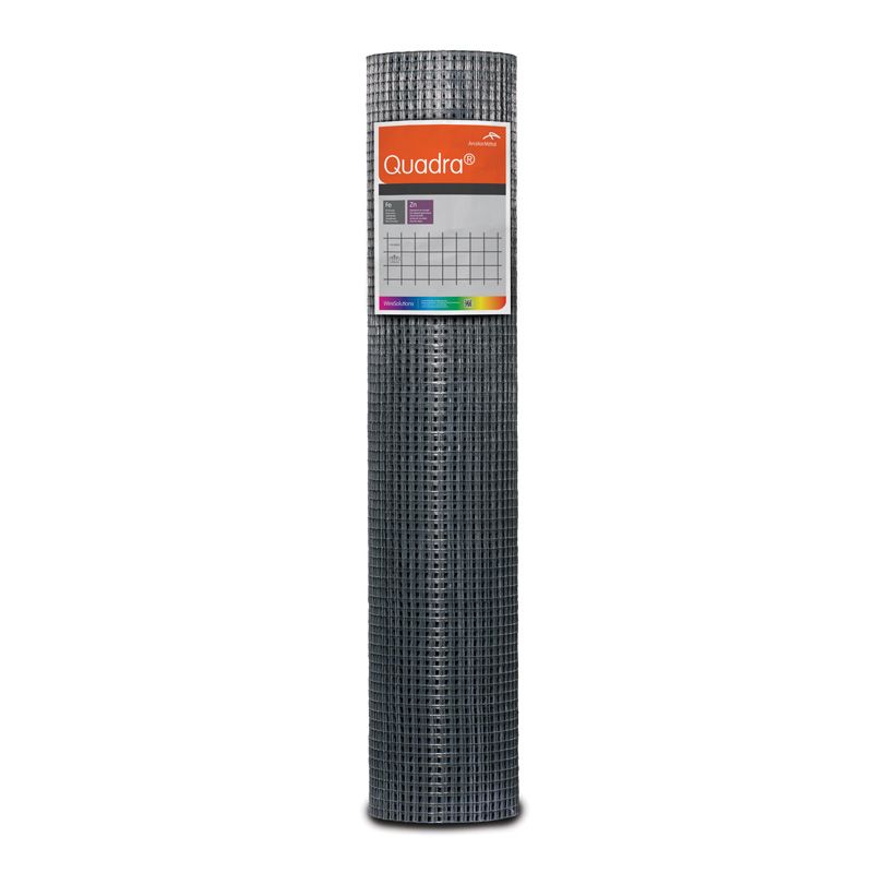 Quadra® Vierkant gaas - 100 cm hoog | rol 25 m - kopen bij Lands End